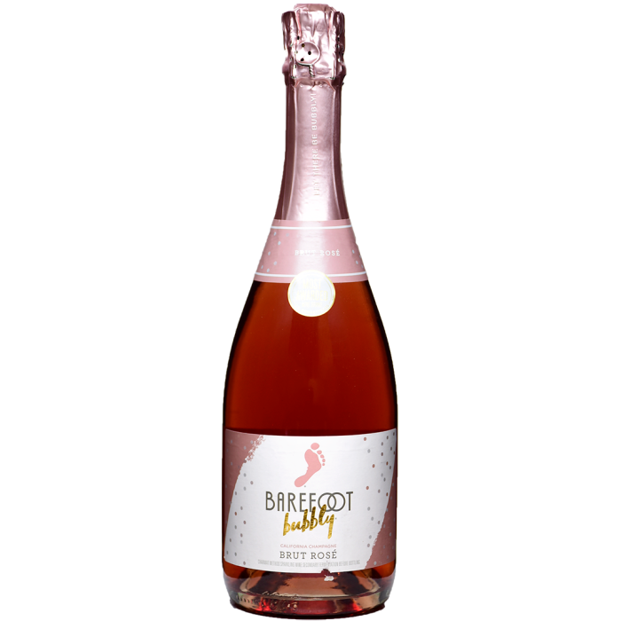Barefoot Bubbly Brut Rose Champagne