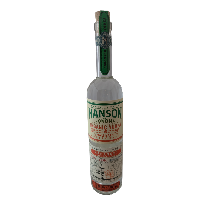 Hanson Organic Habanero Vodka 750ml