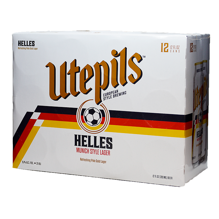 Utepils Helles 12pk 12oz Cans