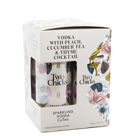 Two Chicks Vodka CuTea 4pk Cans