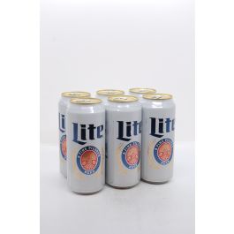 Miller Lite 6pk 16oz Cans