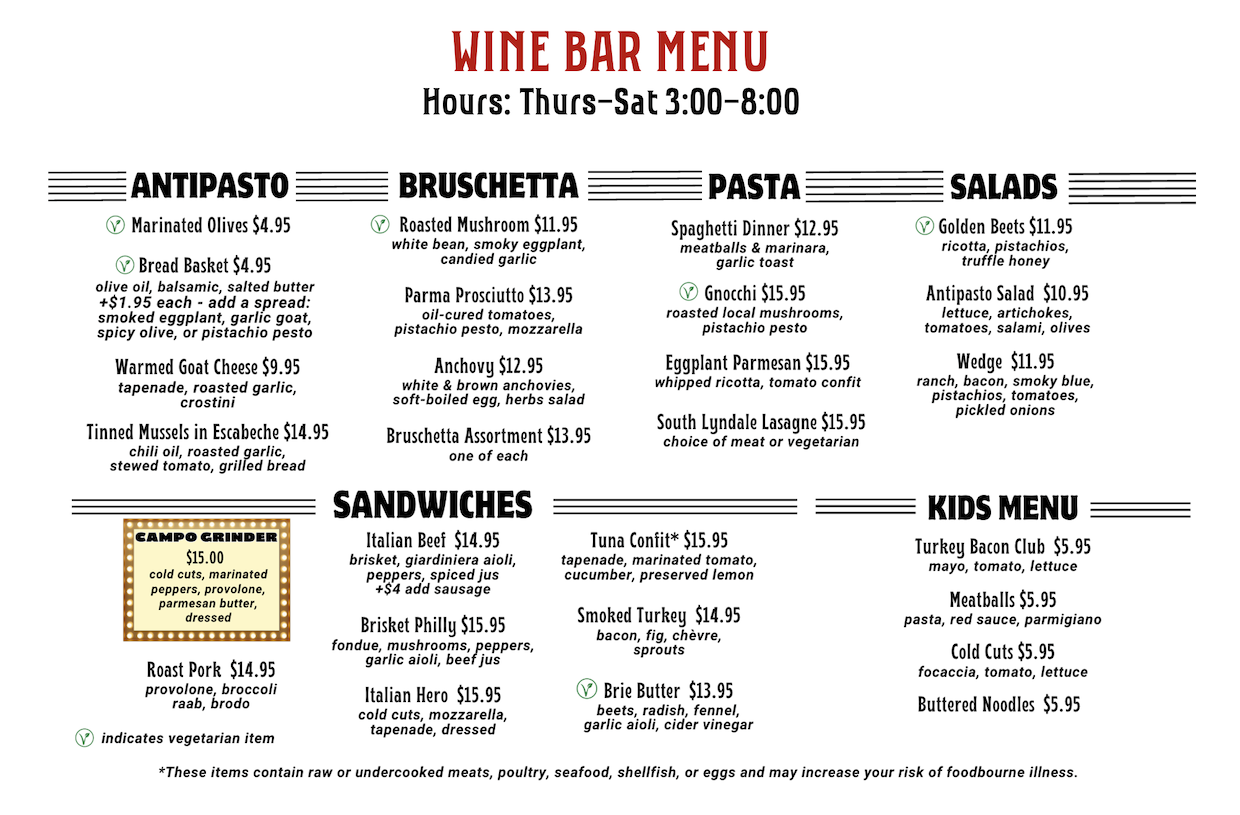 Wine Bar & Deli